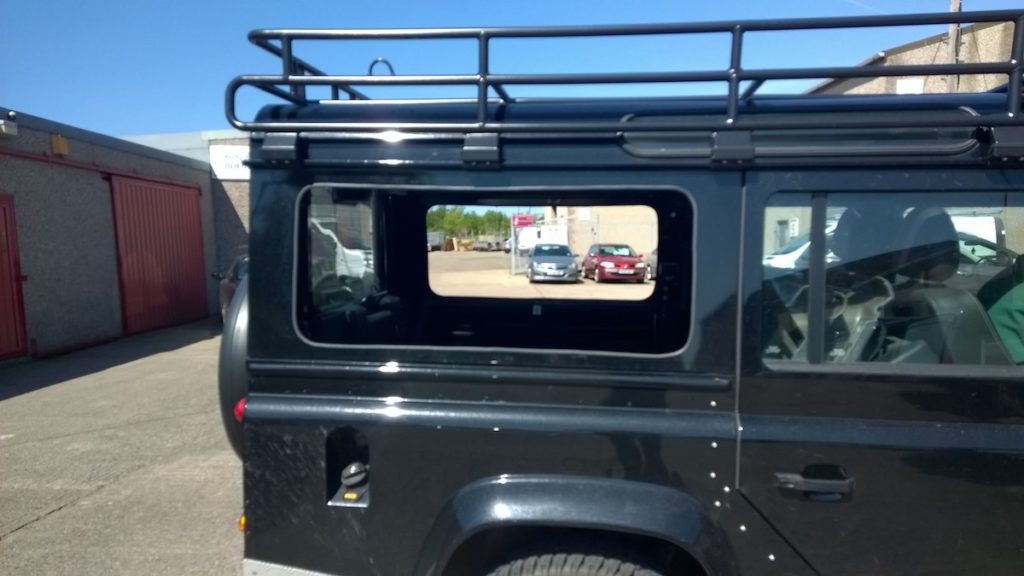 Rear Panoramic - Simon Huntington Ltd - Cumbria Land Rover