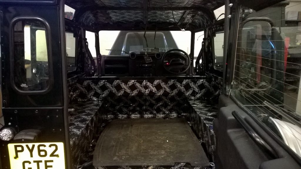 Sound Deadening - Simon Huntington Ltd - Cumbria Land Rover