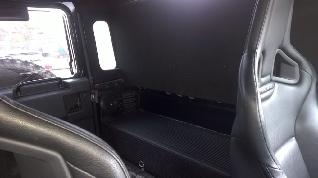 Forward facing rear seats - Simon Huntington Ltd - Cumbria Land Rover