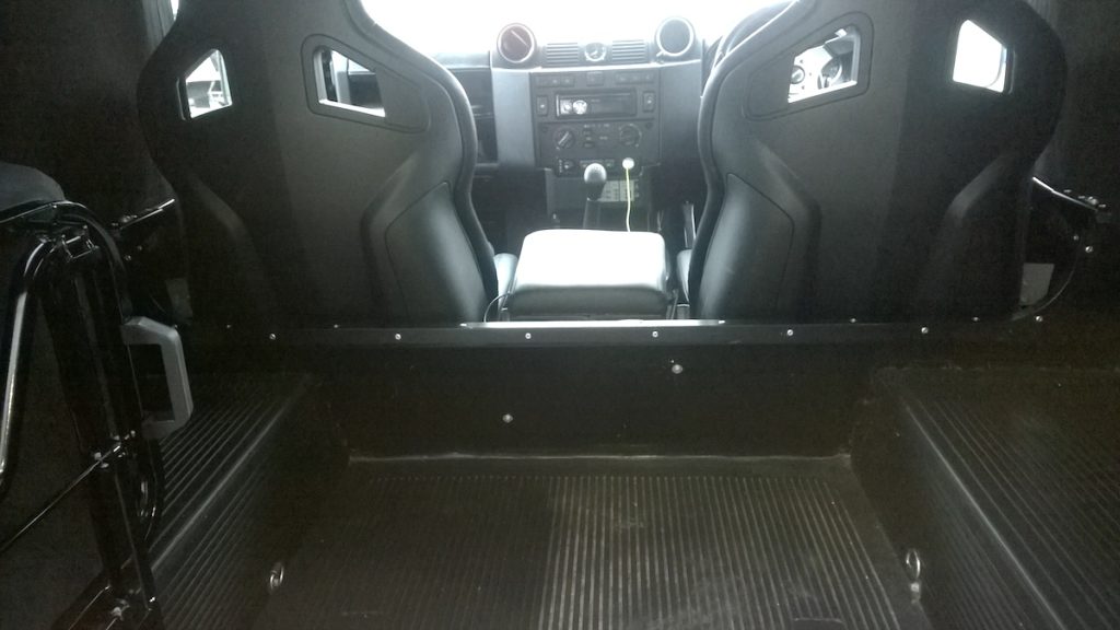 Bulkhead Removal - Simon Huntington Ltd - Cumbria Land Rover